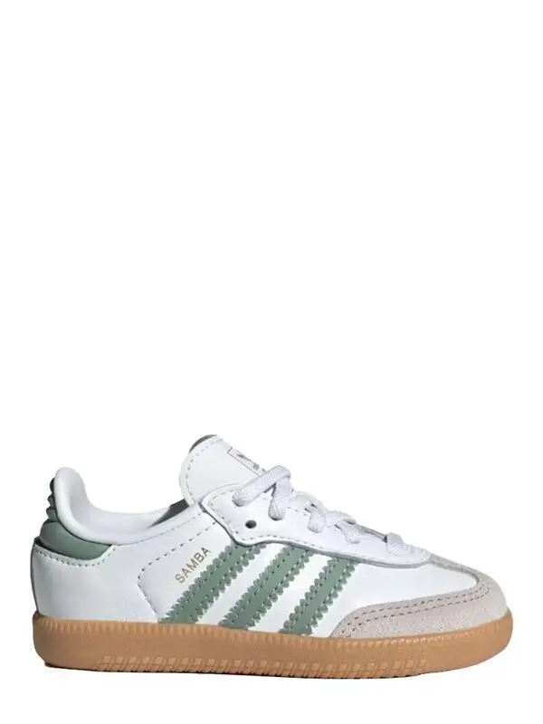Adidas Samba Og Sneakers - Cloud White/silver Green/gum