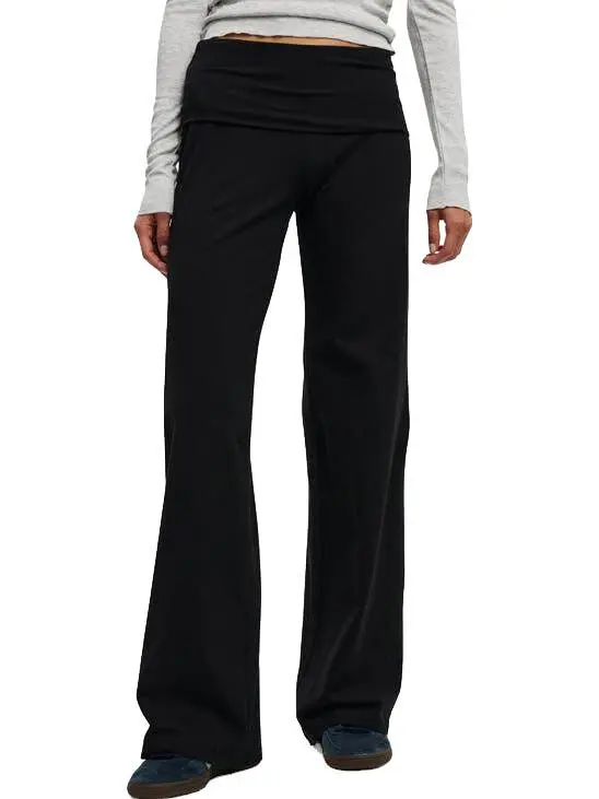COTTON ON Bella Straight Leg Pant - Black