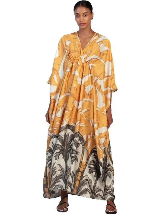 DIARRABLU Naim Maxi Dress - Avena Mustard