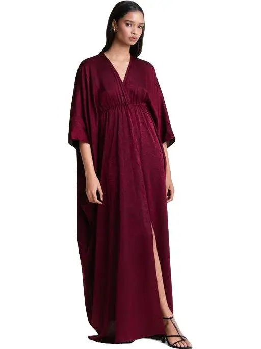 DIARRABLU Naim Maxi Dress - Ayel Wine