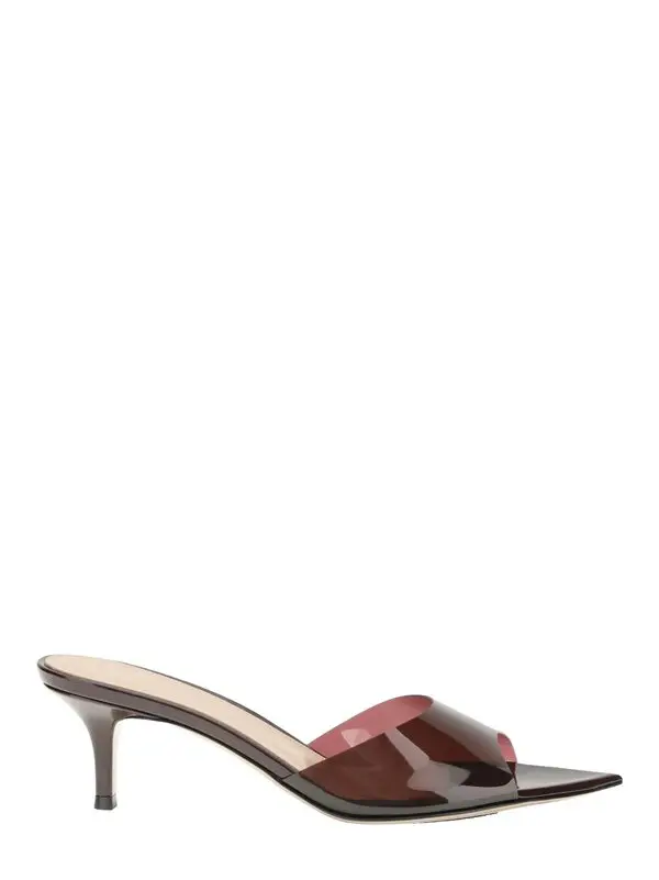 GIANVITO ROSSI Heeled Sandal - Cherry