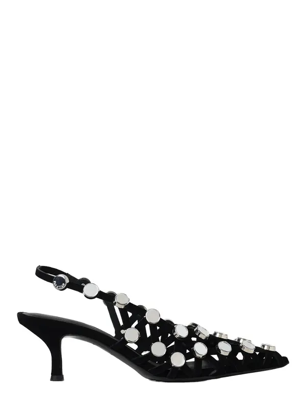 Attico Slingback Pumps - Black