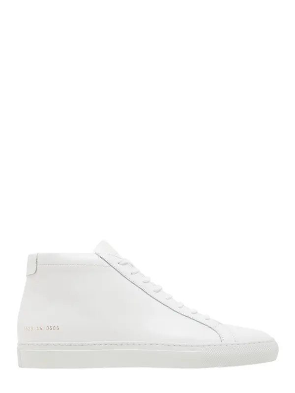 COMMON PROJECTS Achilles Mid Top Sneakers - White