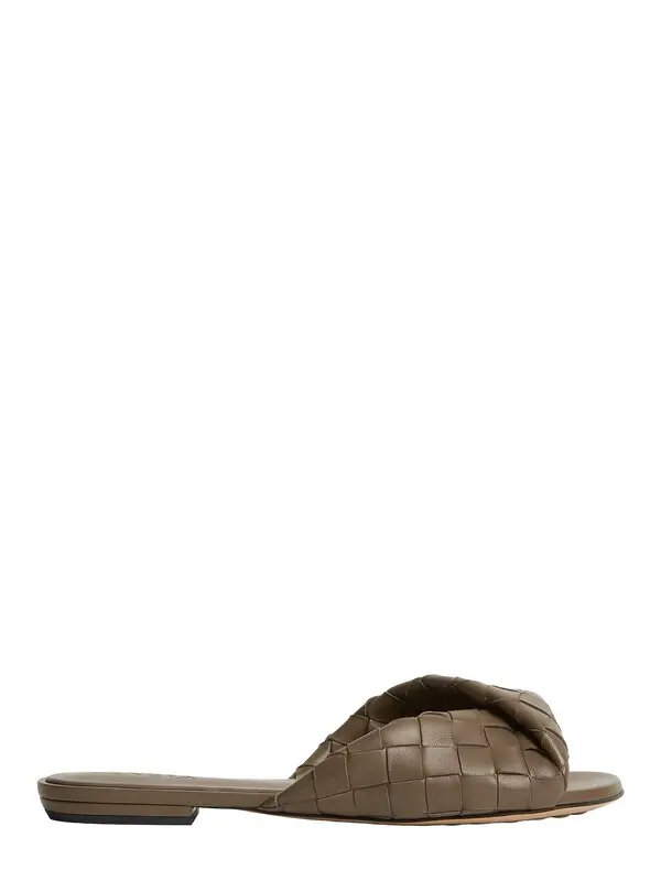 Bottega Veneta Blink Flat Mule - Pinecone