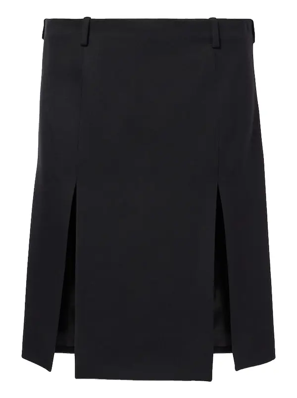 Attico Midi Skirt - Black