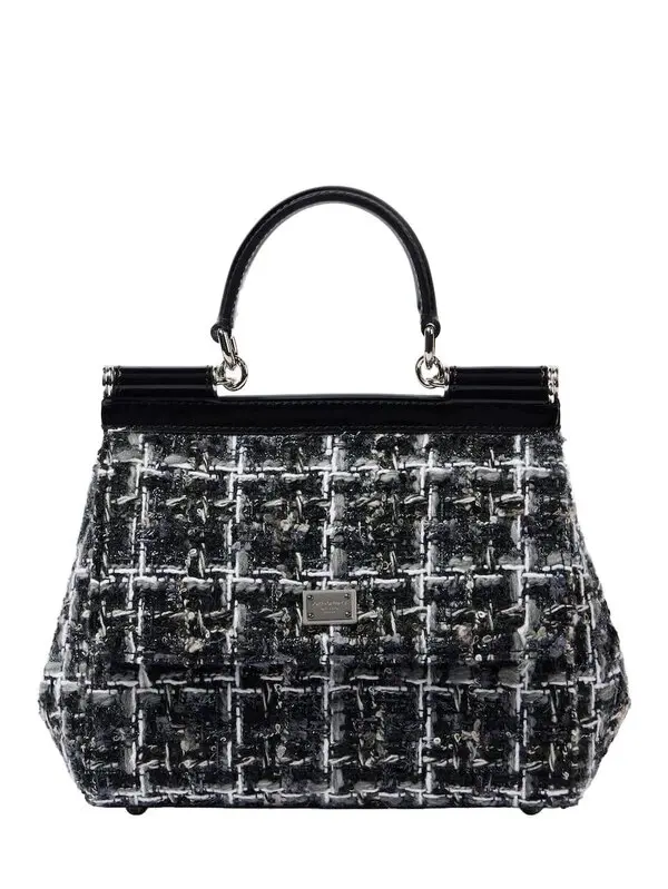 Dolce & Gabbana Sicily Medium Tote - Black