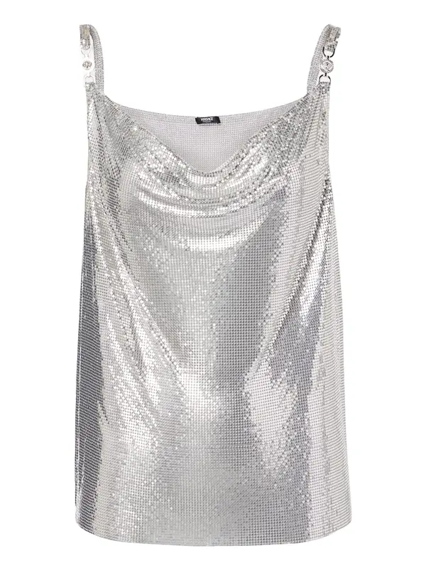 Versace Chainmail Camisole - Silver