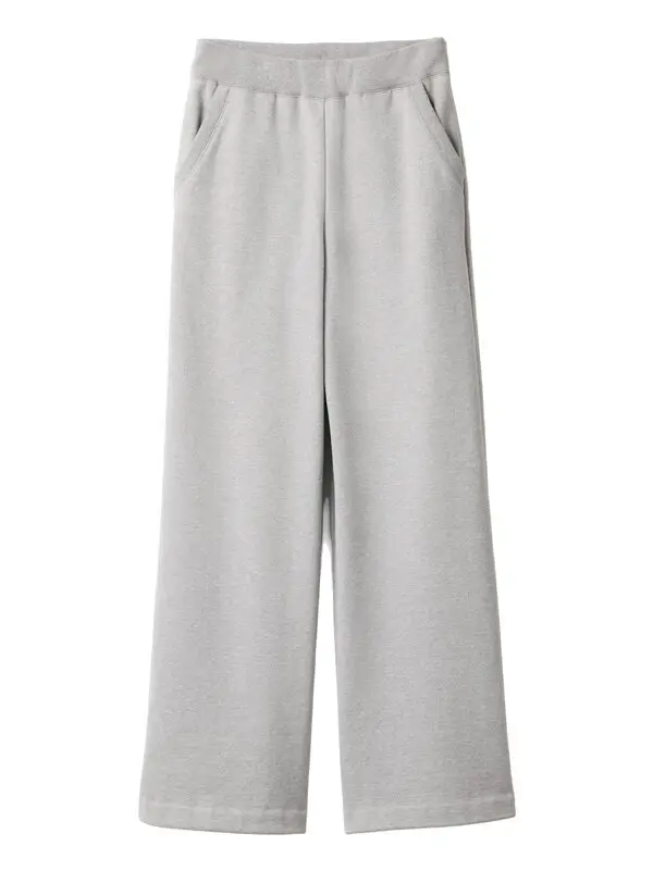 Miu Miu Cotton Fleece Pants - Grey