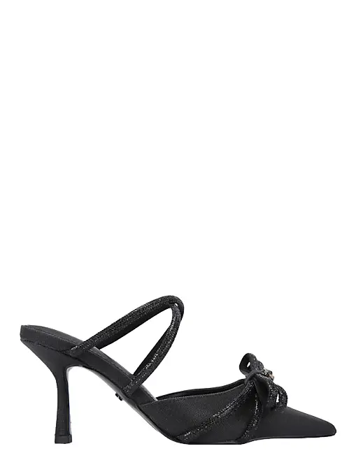 Kurt Geiger Avery Woven Heels - Black