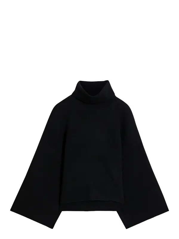 Proenza Schouler Cashmere-blend Turtleneck Sweater - Black
