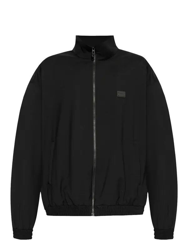 Dolce & Gabbana High Neck Jacket - Black