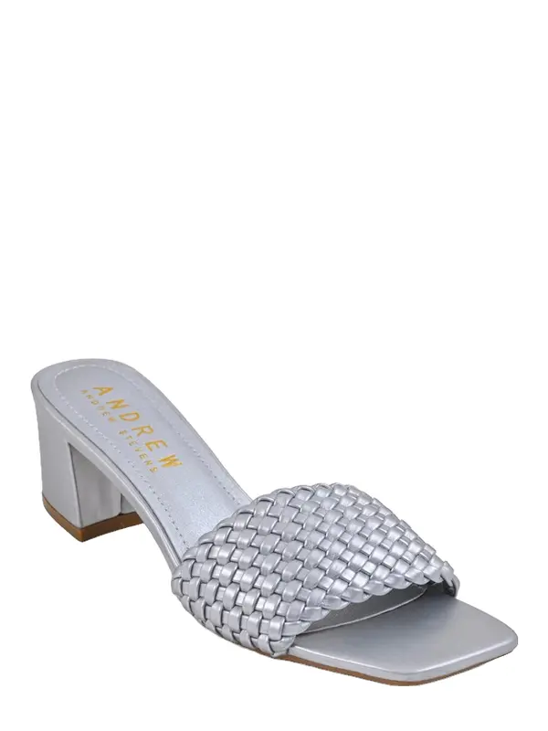 ANDREW STEVENS Lada Sandal - Silver