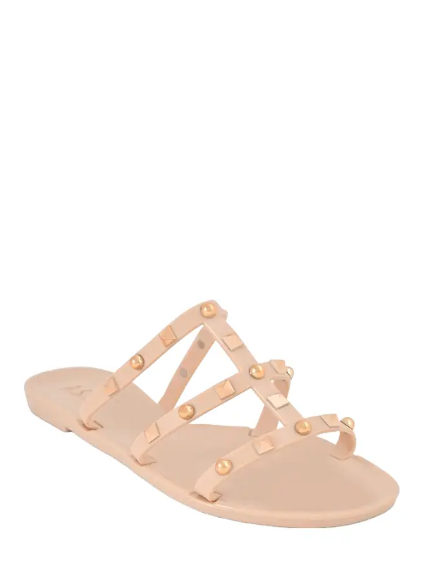 ANDREW STEVENS Elise Jelly Sandals - Beige