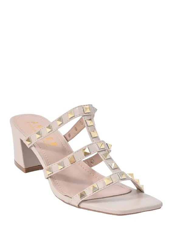 ANDREW STEVENS Kali Sandal - Beige