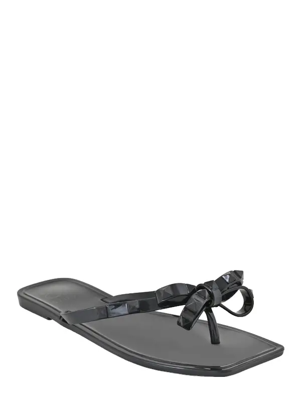 ANDREW STEVENS Vallie Jelly Sandals - Black
