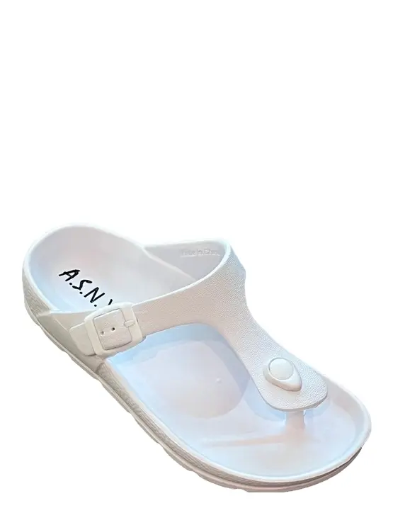 ANDREW STEVENS Lafa Sandal - White
