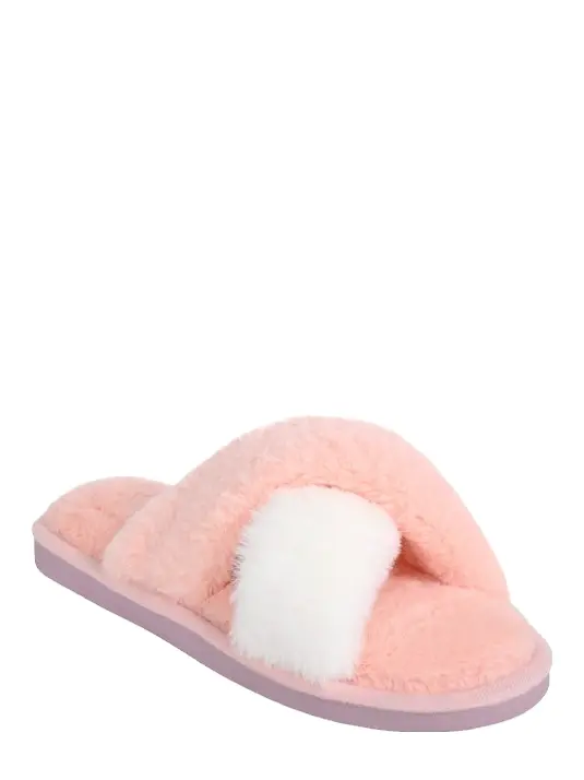ANDREW STEVENS Faith Slippers - Pink