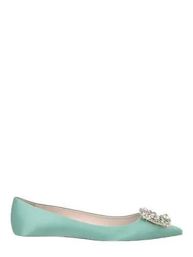 ROGER VIVIER Ballet Flats - Sage Green