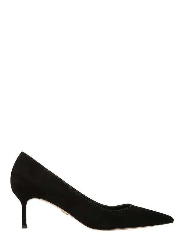 Veronica Beard Rita Suede Pumps - Black