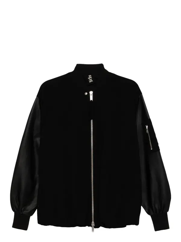 THOM KROM Matmix Bomber Jacket - Black