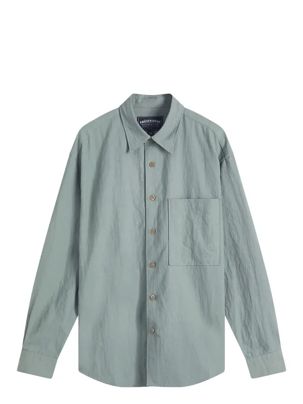 FRIZMWORKS Nylon Overshirt - Jade Green