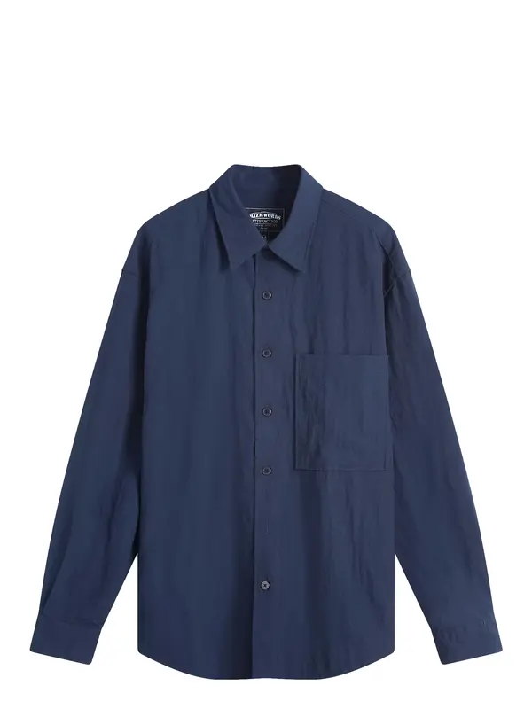 FRIZMWORKS Nylon Overshirt - Navy