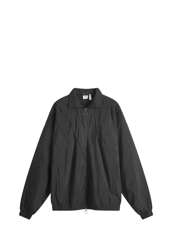 Adidas Rasant Oversized Zip Off Track Top - Black
