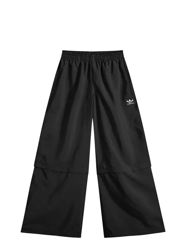 Adidas Rasant Oversized Zip Off Track Pants - Black
