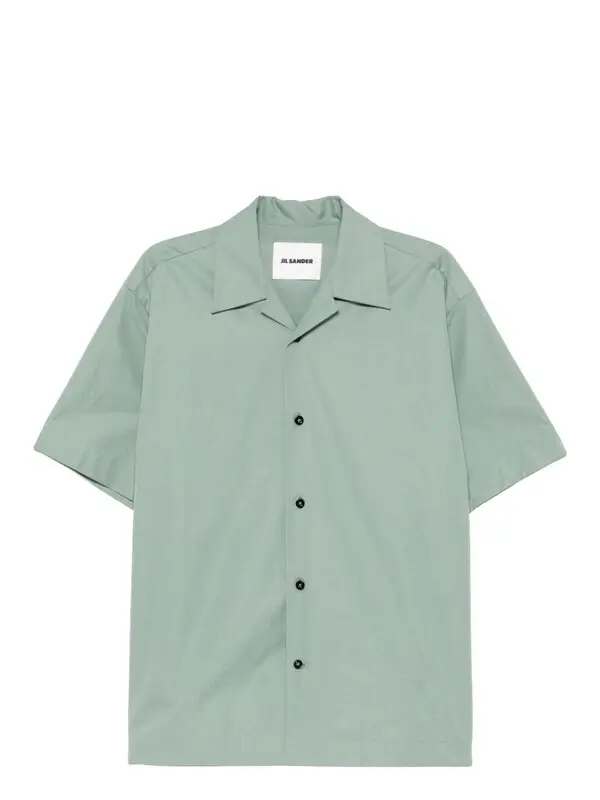 JIL SANDER Cotton Shirt - Green
