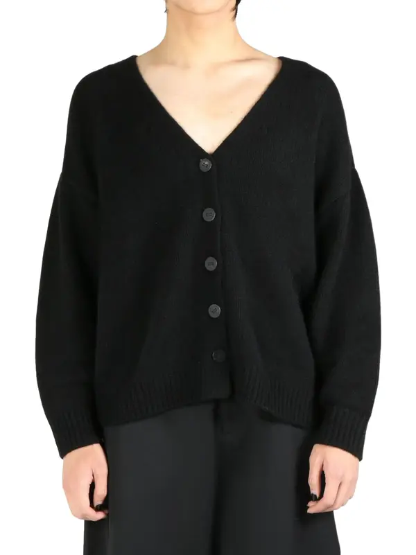 ATELIER Cashmere Cardigan - Black