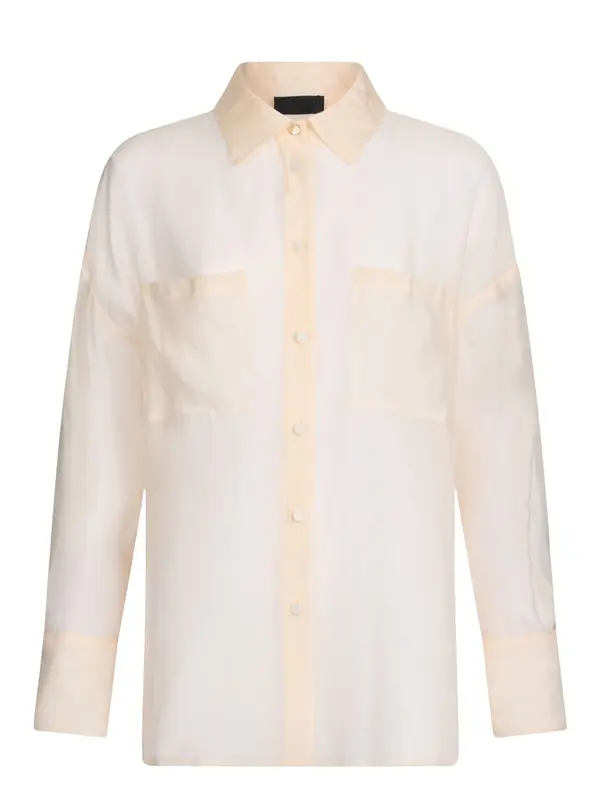 Liu Jo Organza Shirt - Neutrals