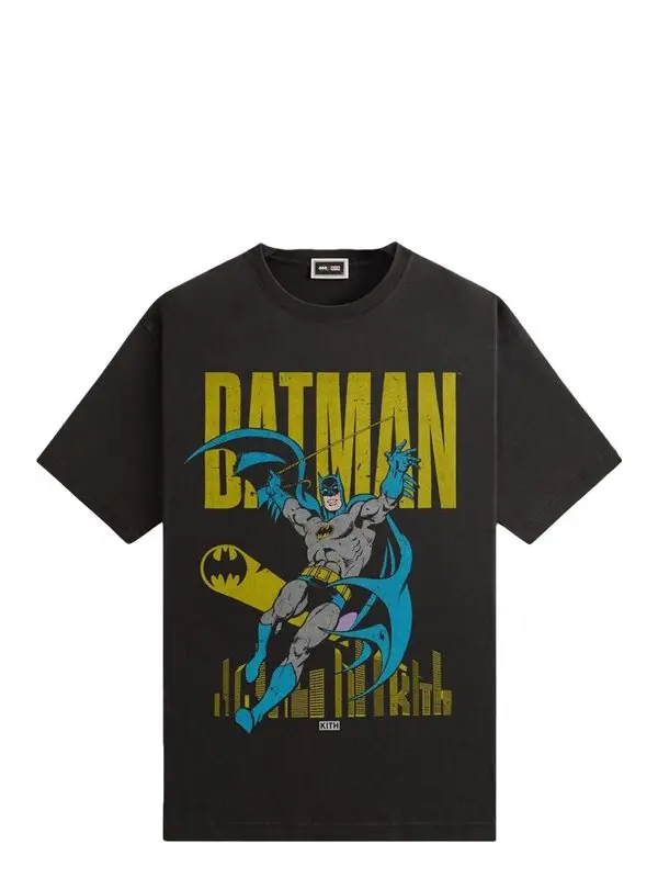 Kith X Batman Cotton T-shirt - Black