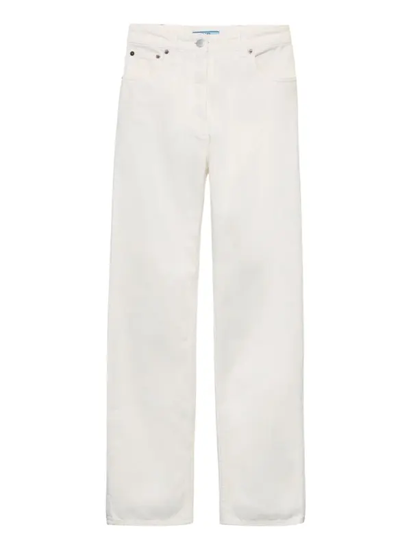 Prada Straight-leg Jeans - White