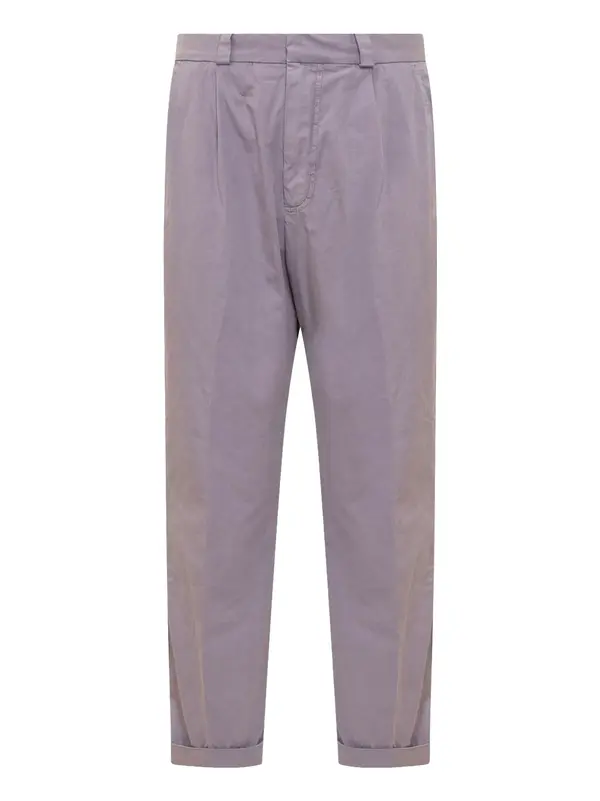 AMISH Pleated Trousers - Purple