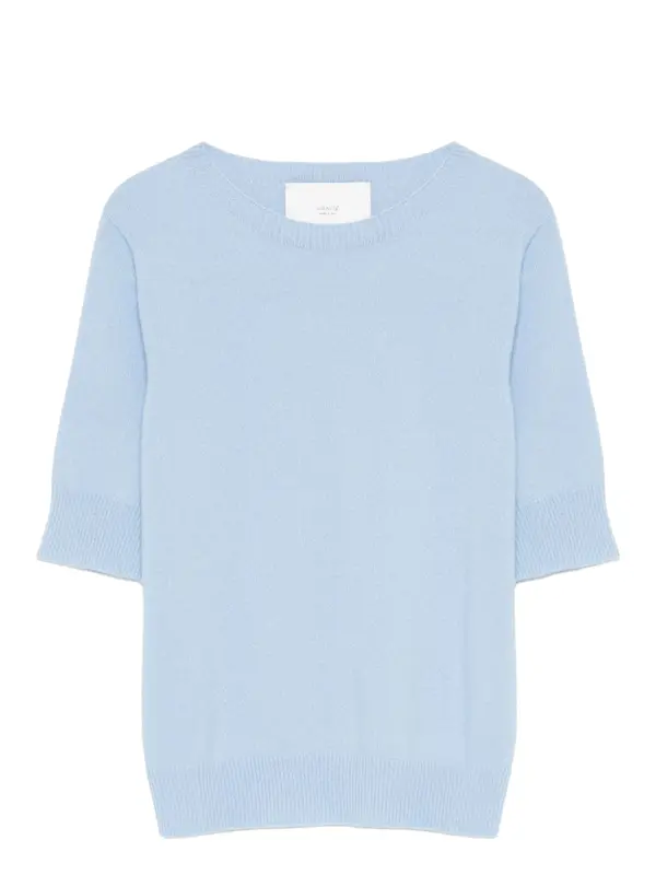 VANISÈ Cashmere T-shirt - Blue