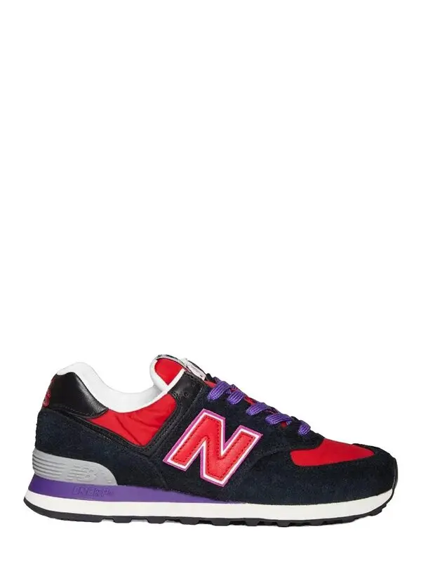 NEW BALANCE 574 Sneakers - Black/red