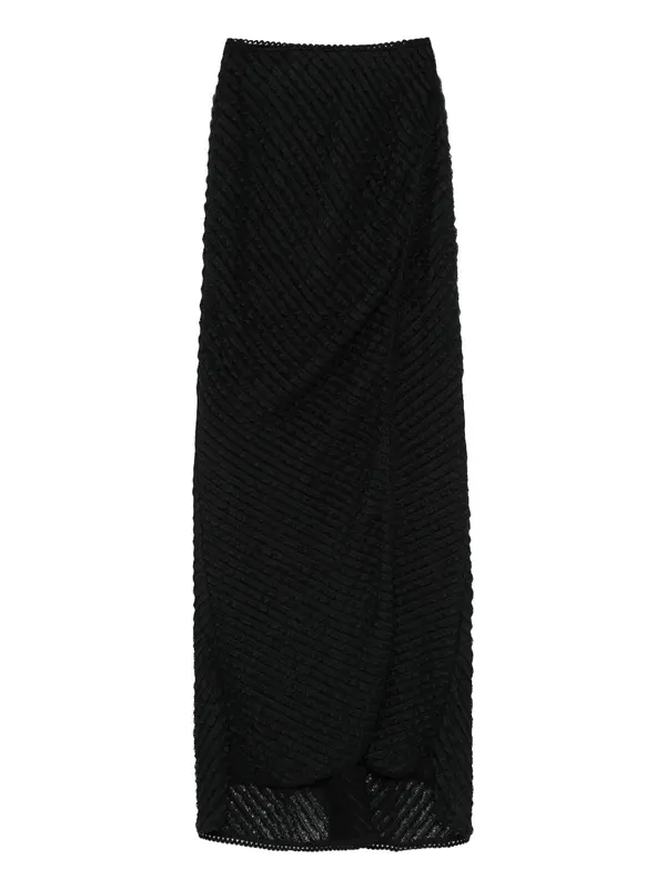 Charo Ruiz Ibiza Eris Maxi Skirt - Black