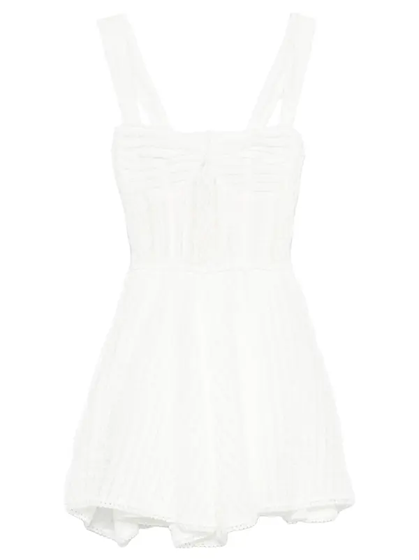 Charo Ruiz Ibiza Mai Mini Dress - White