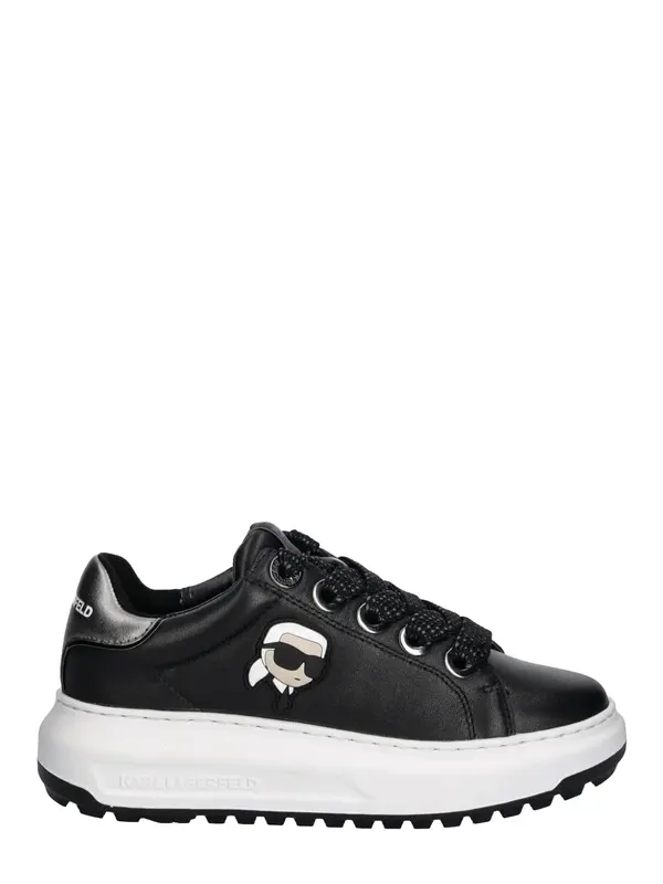 Karl Lagerfeld Kapri Ikonik Sneakers - Black