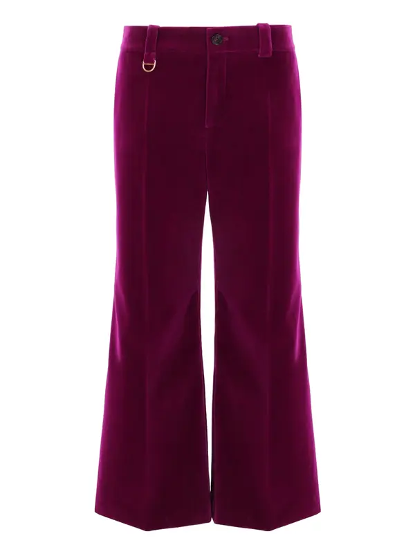 Chloé Flared Trousers - Purple