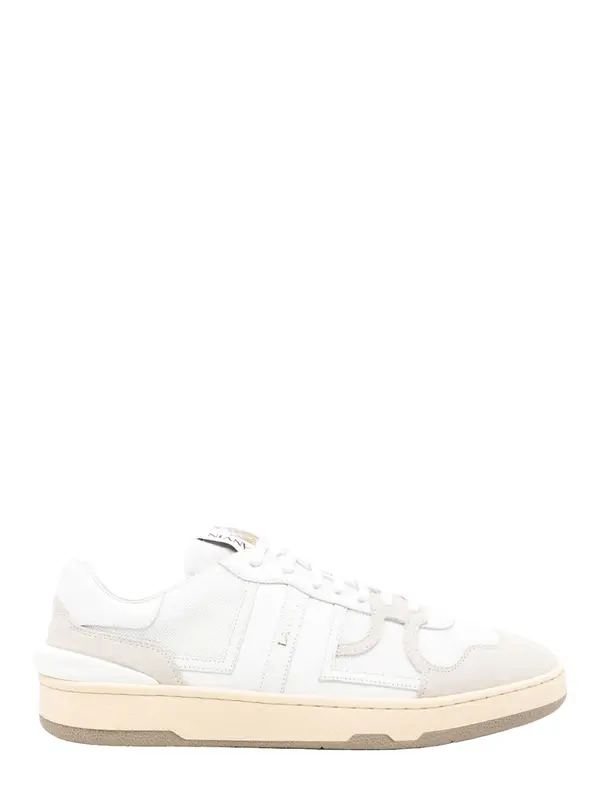 LANVIN Clay Low Top Sneakers - White