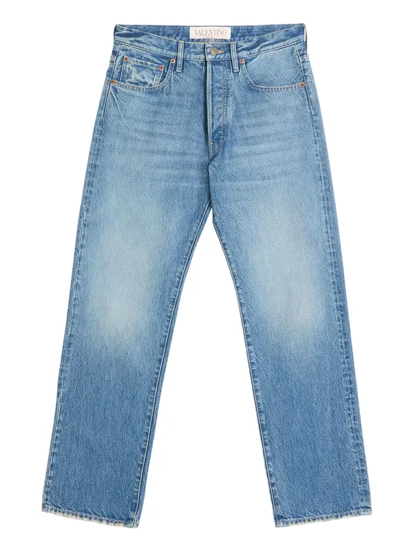 Valentino Garavani Straight-leg Jeans - Denim