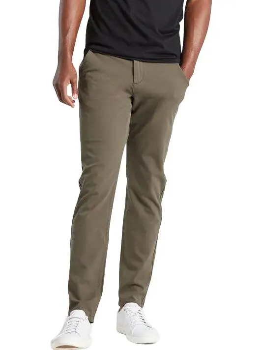 MUGSY Classic Fit Chinos - Olives-dark Green