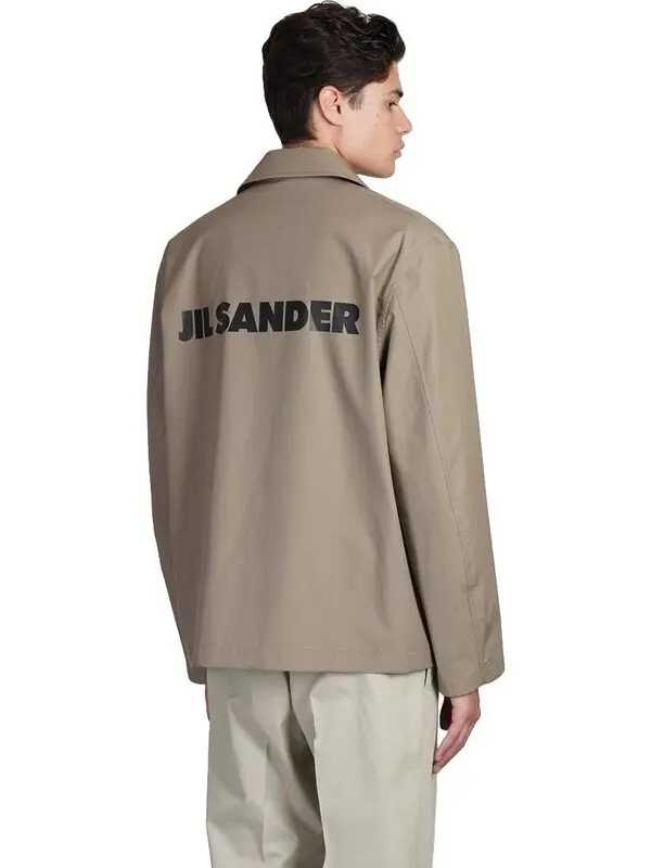 JIL SANDER Casual Jacket - Green