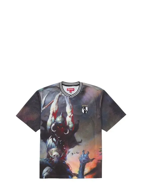 Supreme Frazetta Soccer Jersey - Death Dealer