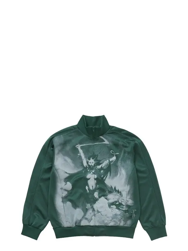 Supreme Frazetta Track Jacket - Dark Green