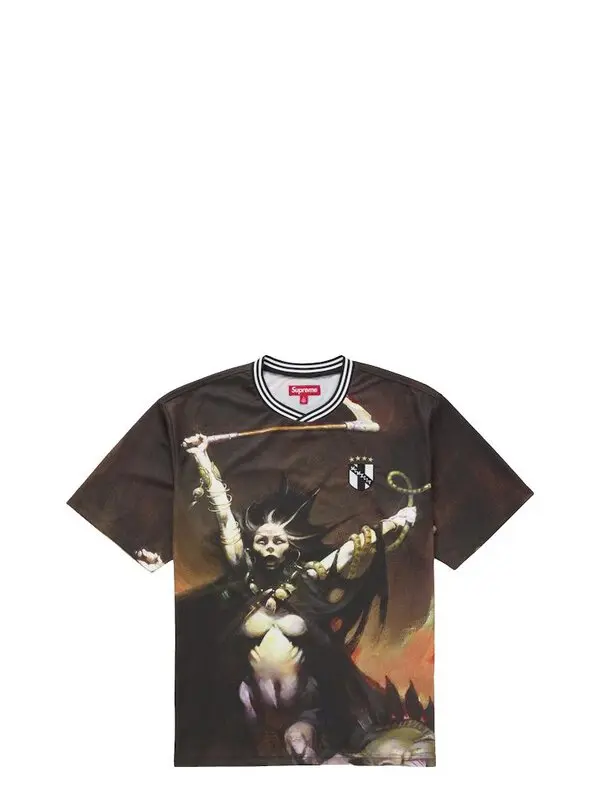 Supreme Frazetta Soccer Jersey - Woman With Scythe