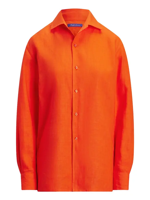 Ralph Lauren Linen Shirt - Orange