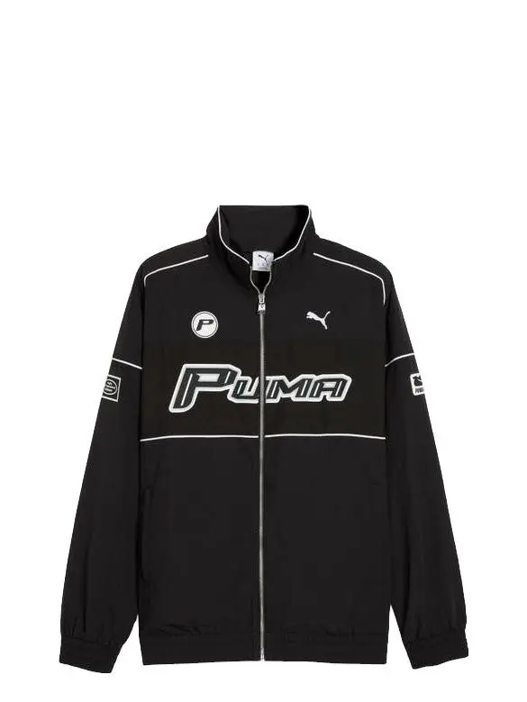 PUMA Relaxed Speed Driver Series Graphic Track Jacket - Puma Black