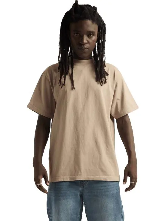 SHAKA WEAR Max Heavyweight Garment Dye T-shirt - Oatmeal